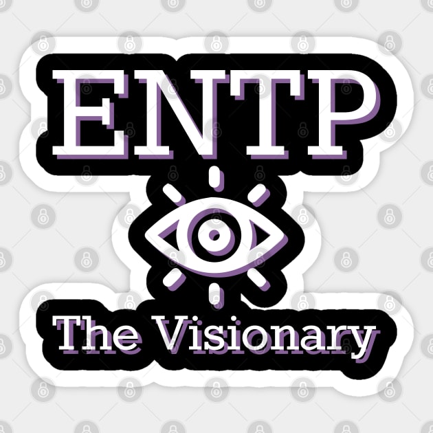 ENTP The Visionary MBTI types 4D Myers Briggs personality gift with ...