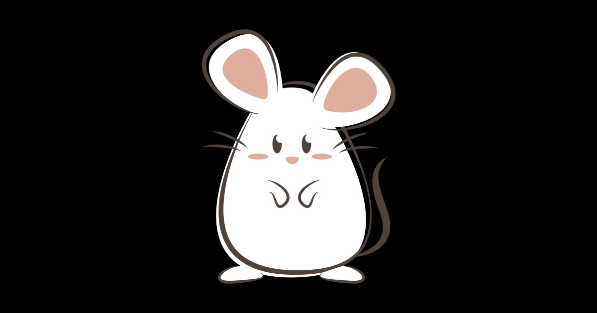 Little mouse - Mouse - Sticker | TeePublic