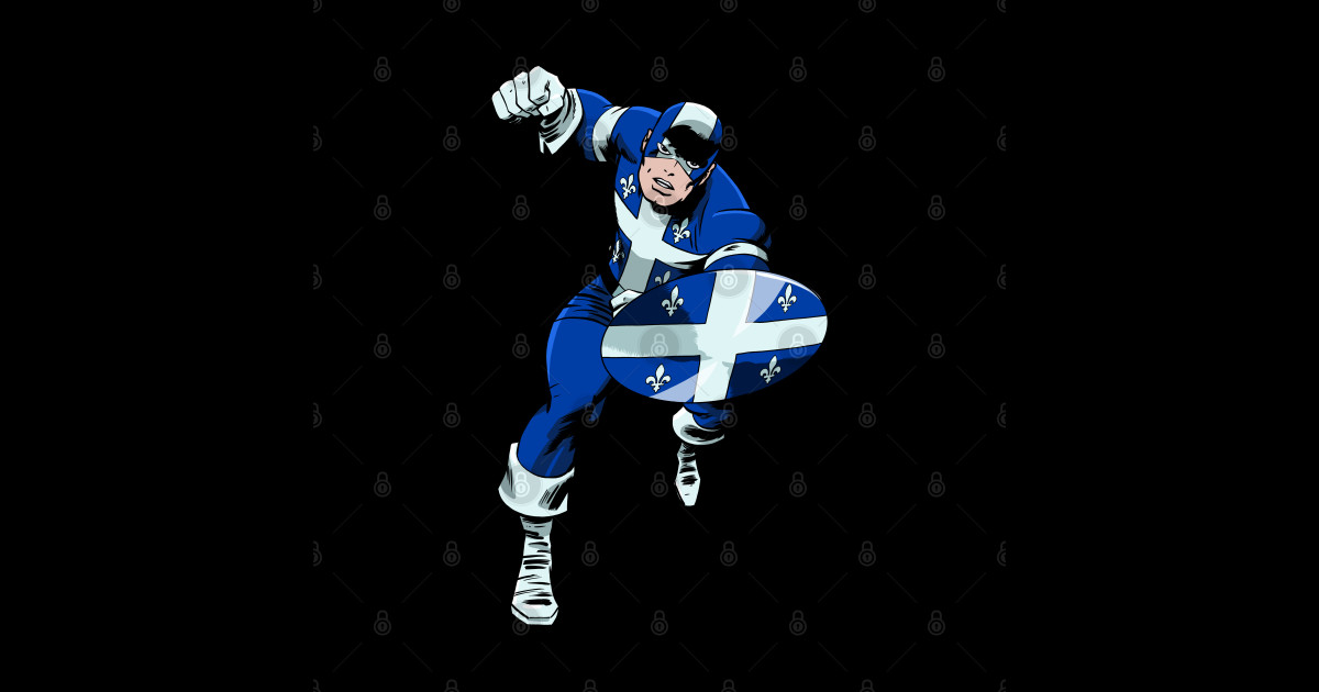 Capitaine Québec - Quebec - Sticker | TeePublic