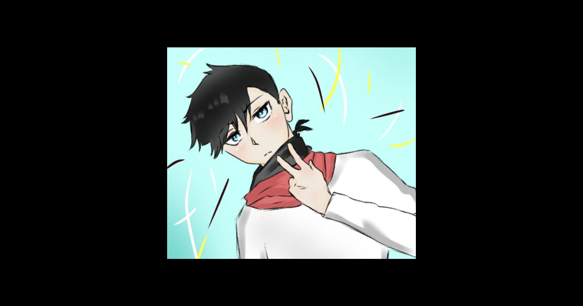 Straw Anime Version - Straw Roblox - Sticker | TeePublic