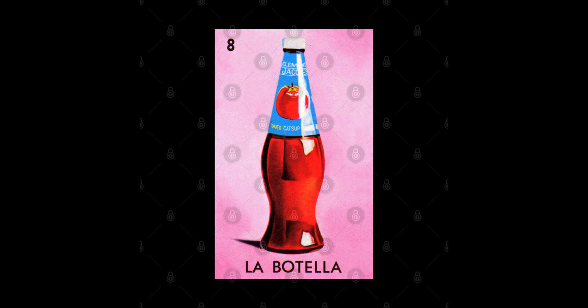 La Botella Loteria Mexicana - La Botella Loteria Mexicana - Sticker ...