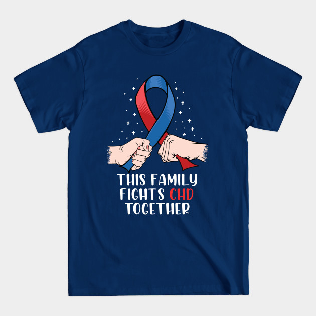 Cartoon CHD Heart Disease Awareness Gift - Chd Awareness - T-Shirt sold ...