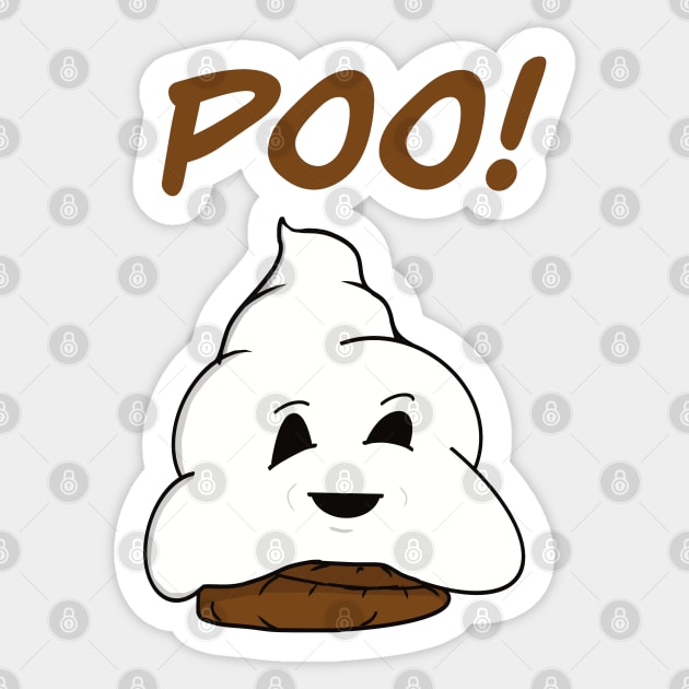 Funny Ghost Halloween Poop Boo Poo Pun - Funny Ghost Halloween ...