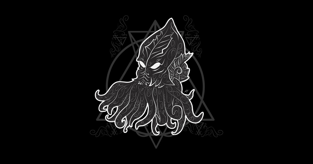 Cthulhu Pentagram - Cthulhu - Sticker | TeePublic