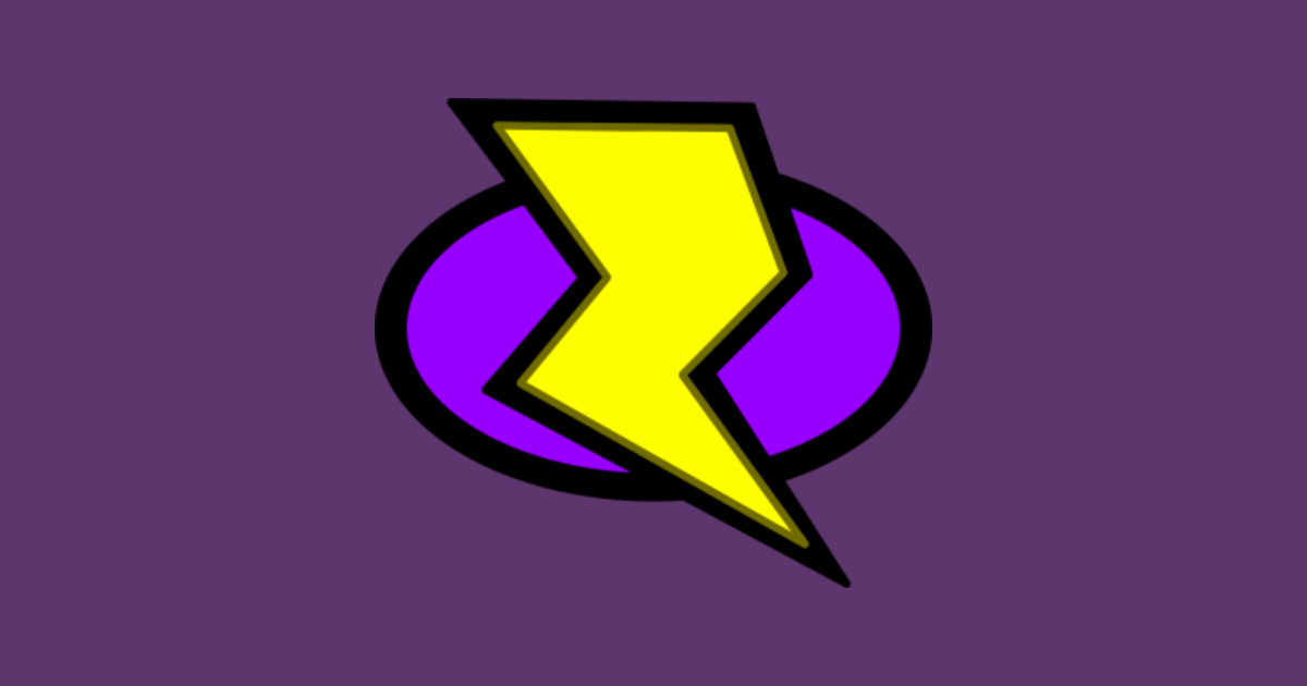 Lightning Bolt Logo - Purple - Lightning Bolts - T-Shirt | TeePublic