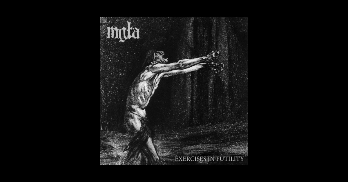 Mgla Exercises In Futility Album Cover - Mgla Band - Sticker | TeePublic