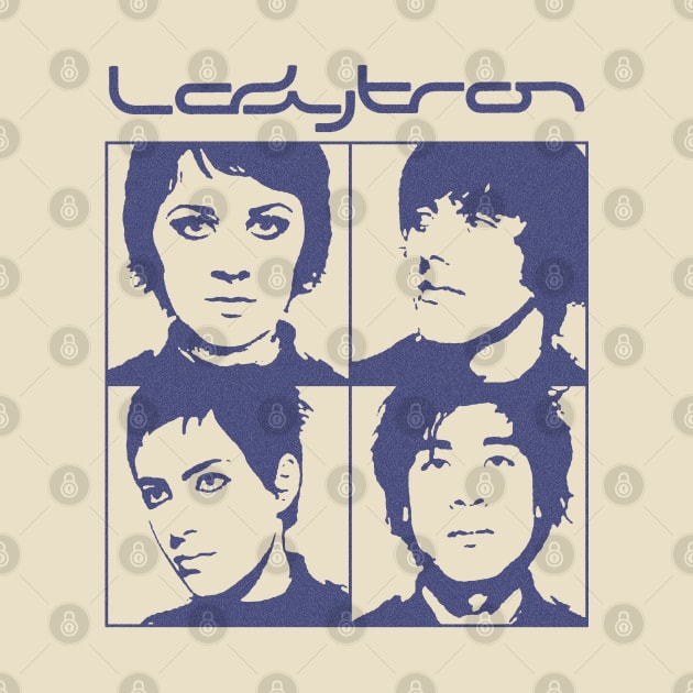Ladytron Band Collage Fanart Design - Ladytron - T-Shirt | TeePublic