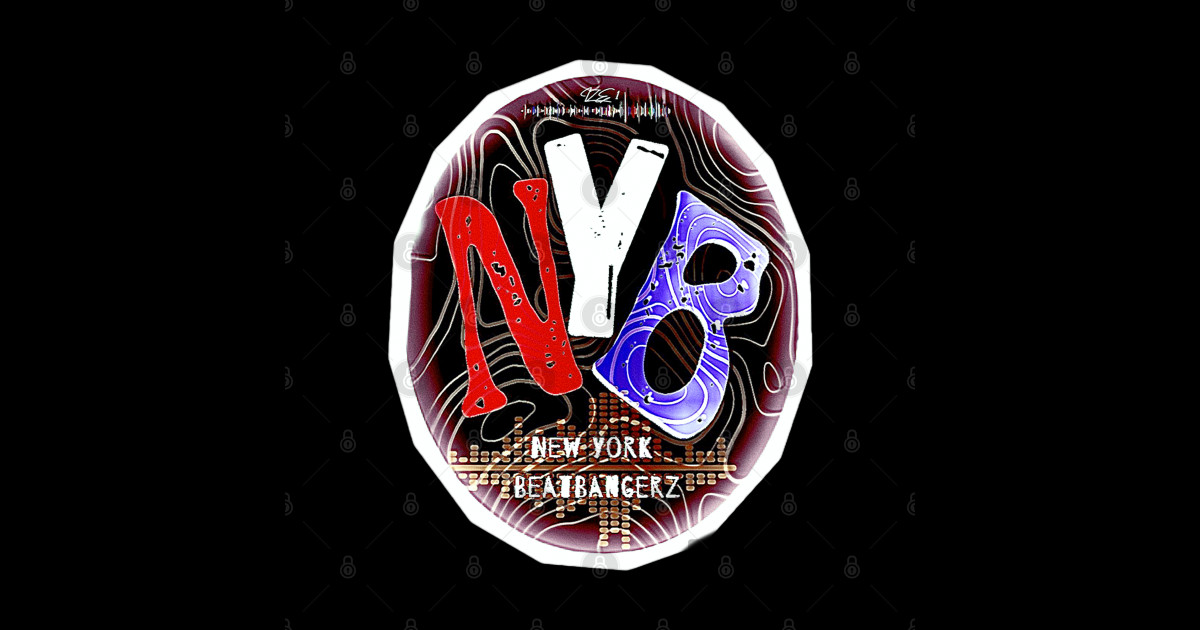 NYB logo - Dj - Sticker | TeePublic