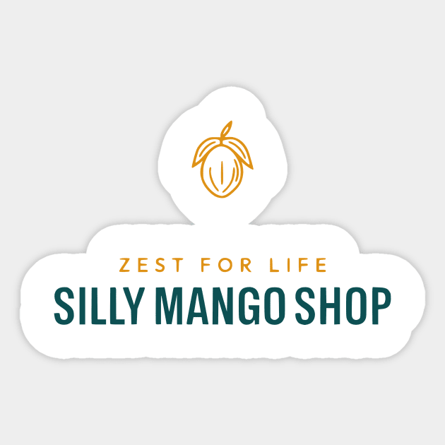 Silly Mango Shop - Mango - Sticker | TeePublic