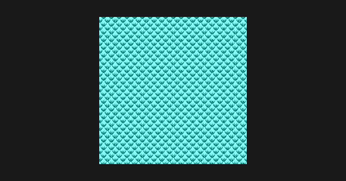 Teal scale pattern - Ravenrarities - T-Shirt | TeePublic