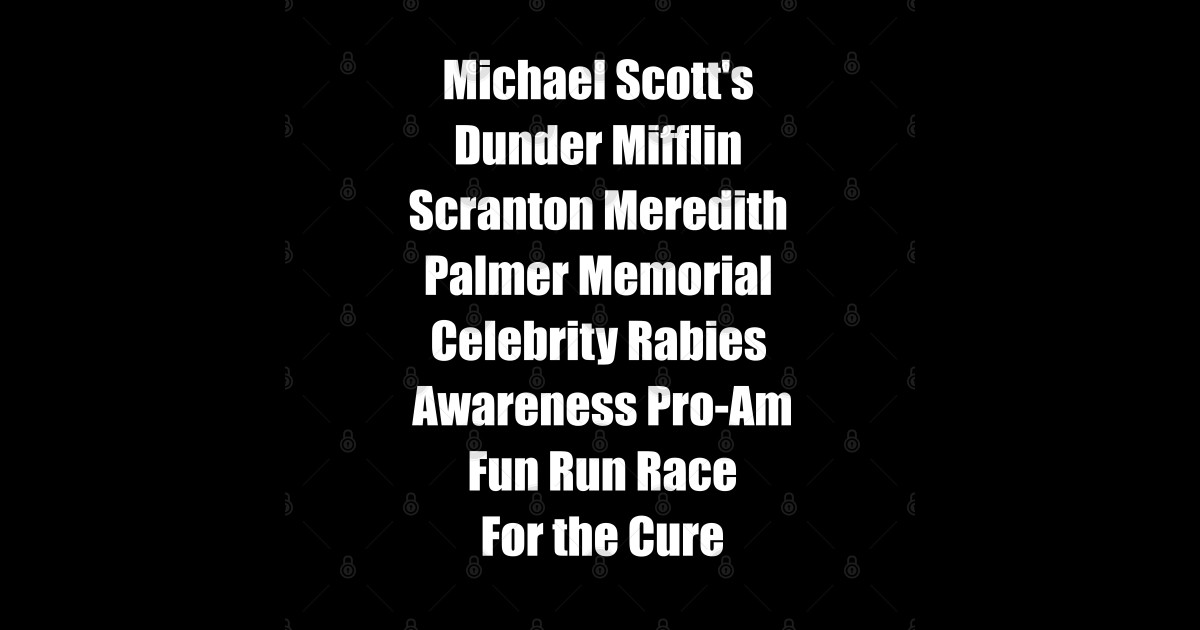 The Office: Michael Scott Fun Run - The Office - Sticker | TeePublic