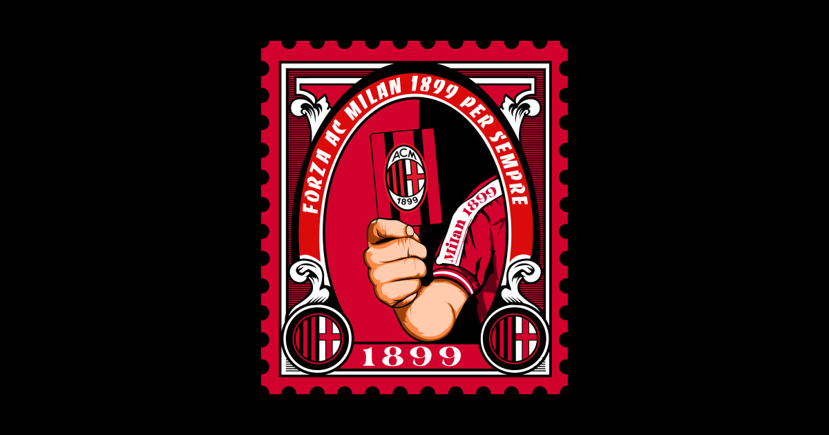 Curva sud milano - Ac Milan - Sticker | TeePublic