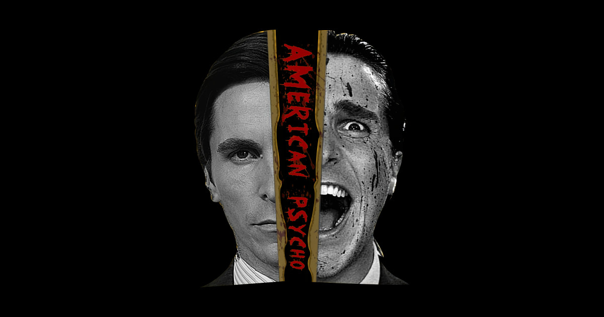 American Psycho 5 - American Psycho - Sticker | TeePublic