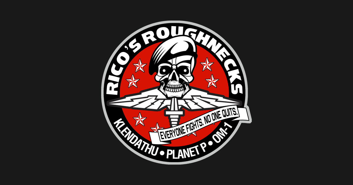 Rico's Roughnecks - Starship Troopers - Sticker | TeePublic