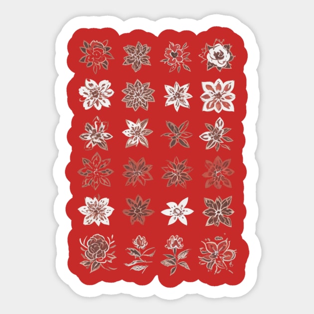 brown pattern - Pattern Design - Sticker | TeePublic