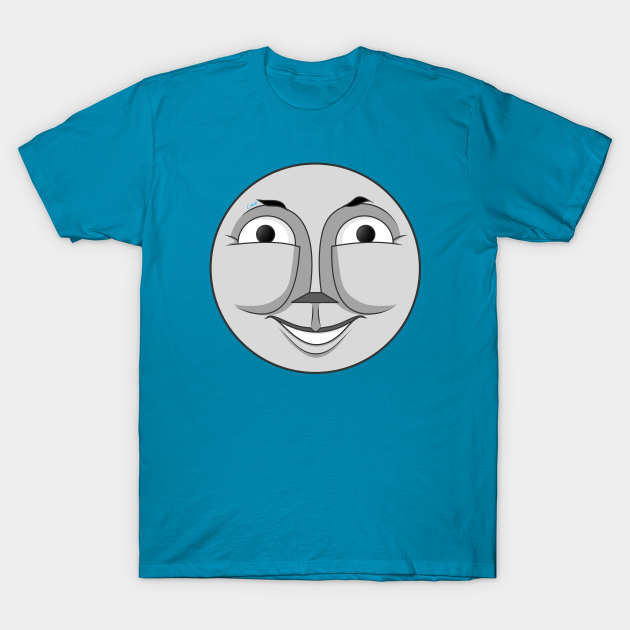 Gordon Happy Face - Thomas Tank Engine - T-Shirt | TeePublic