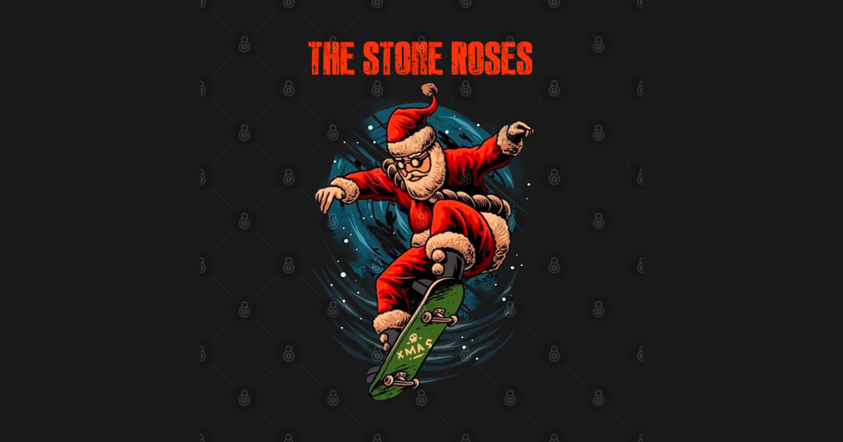 THE STONE ROSES BAND XMAS - The Stone Roses Band Xmas - T-Shirt | TeePublic