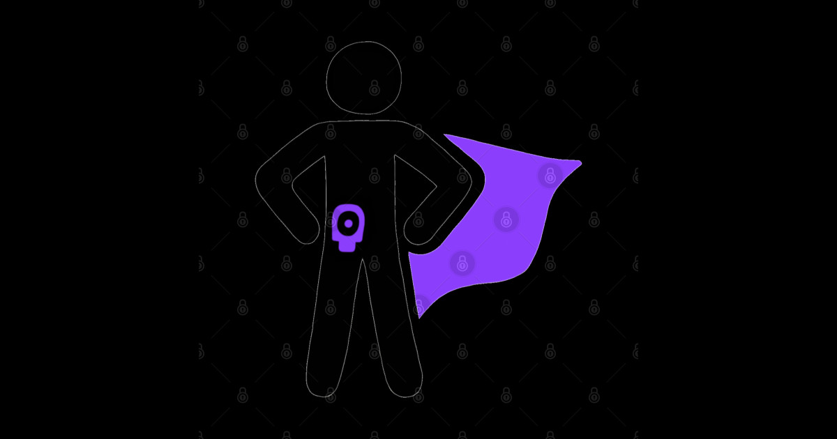 Colostomy Superhero - Colostomy - Sticker | TeePublic