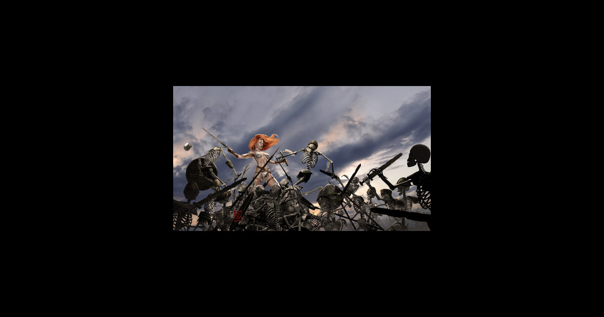 Red Sonja - Conan The Barbarian - Magnet | TeePublic