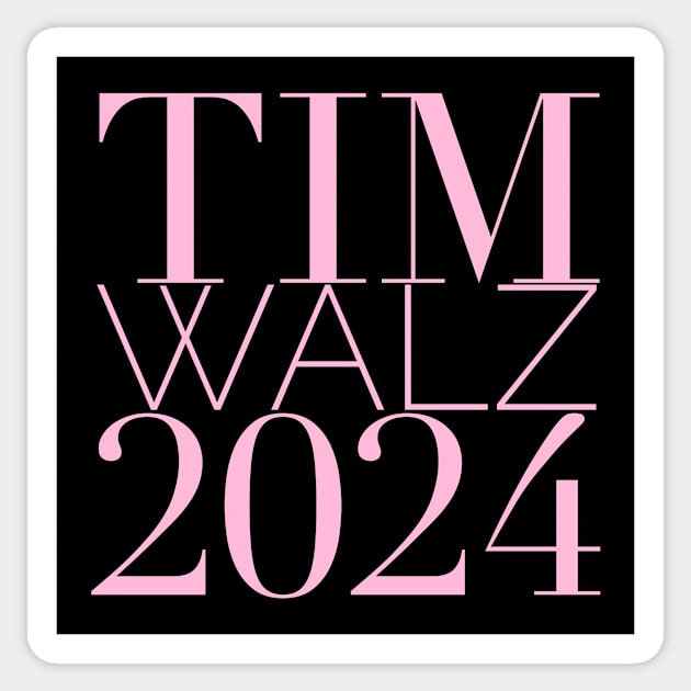 Tim Walz 2024 - Tim Walz 2024 - Sticker | TeePublic