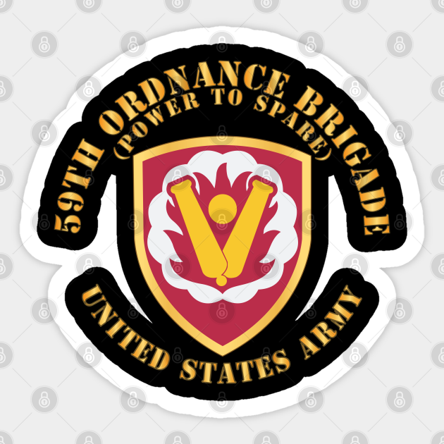 59th Ordnance Brigade - SSI - Power to Spare X 300 - 59th Ordnance ...