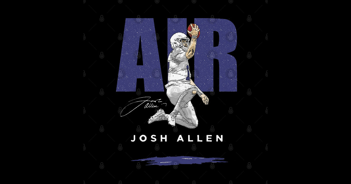 Josh Allen Buffalo Air - Josh Allen - Sticker | TeePublic