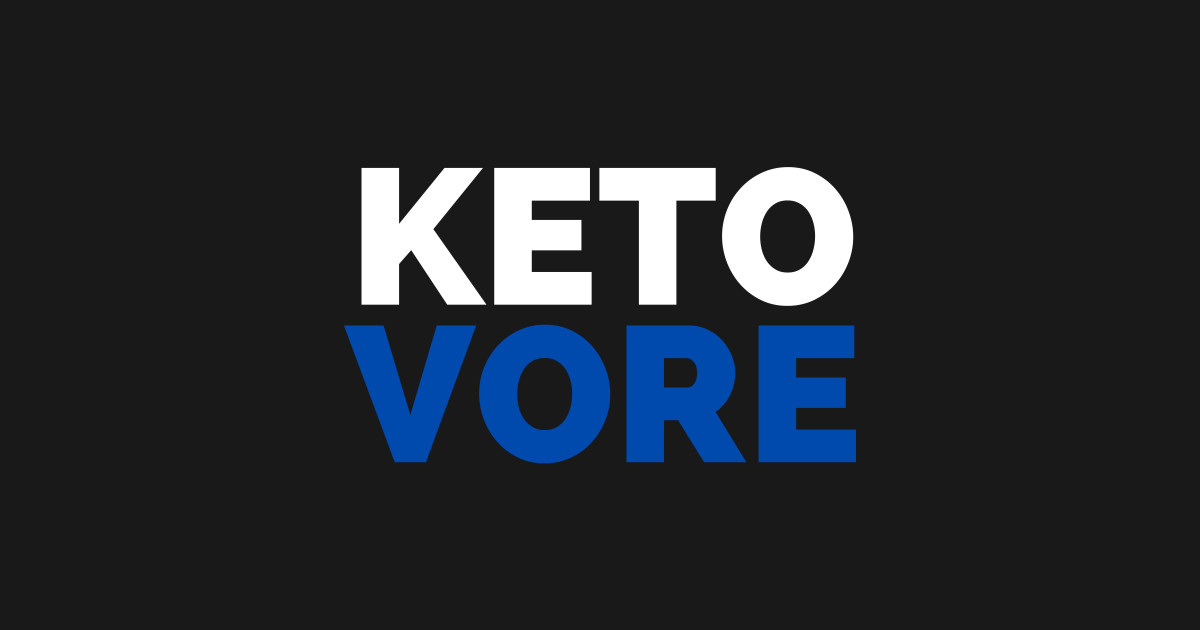 KETOVORE Keto and Carnivore Lifestyle Lettering - Keto - T-Shirt ...