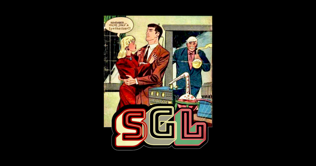 Only A Synth - Sgl - Sticker | TeePublic
