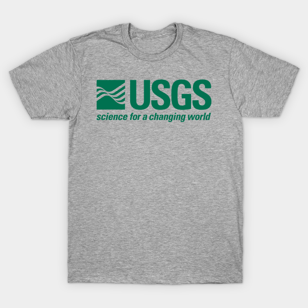 USGS Green Logo - Usgs - T-Shirt | TeePublic