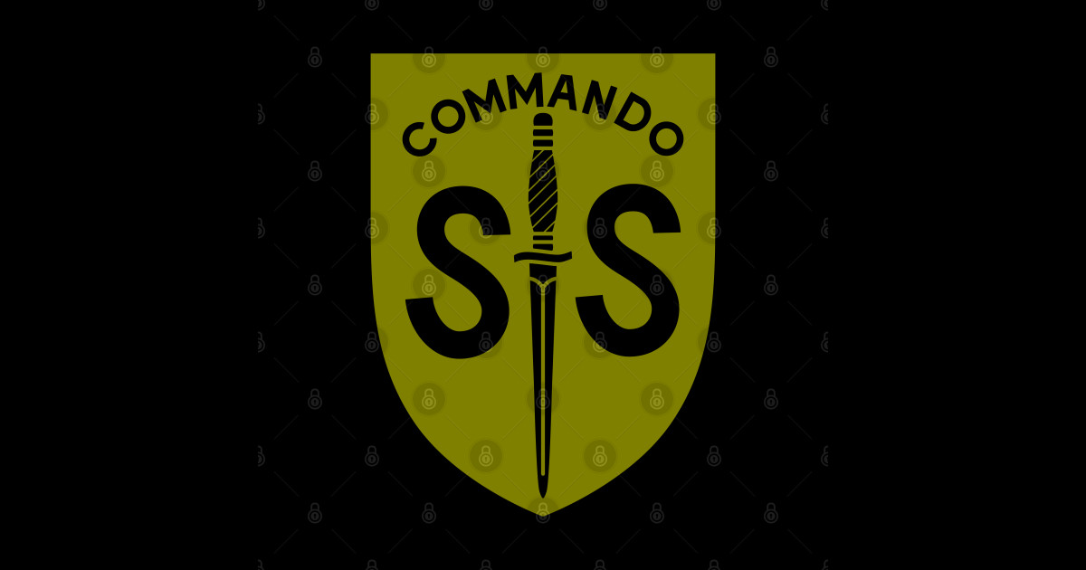 WW2 British Army No2 Commando SAS Badge - Special Air Service - Sticker ...