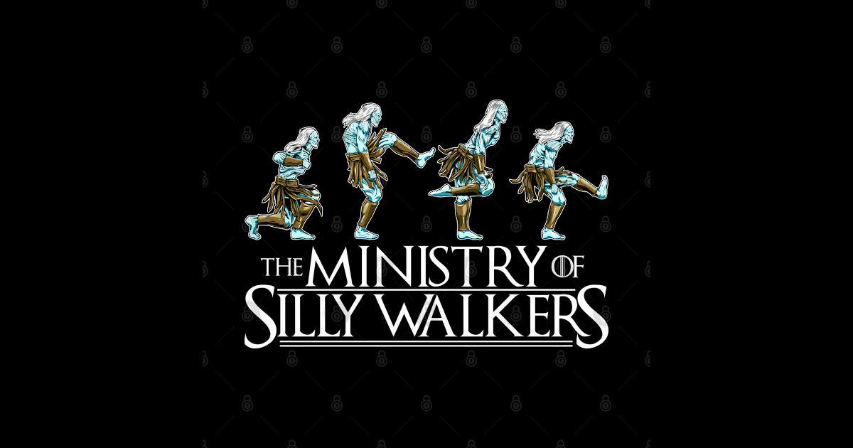 The Ministry of Silly Walkers - Silly Walks - Posters and Art Prints ...