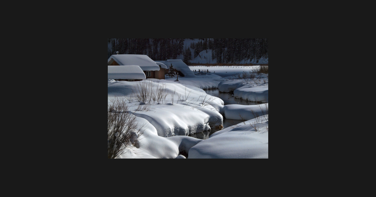 Lost in Winter - Snow - T-Shirt | TeePublic