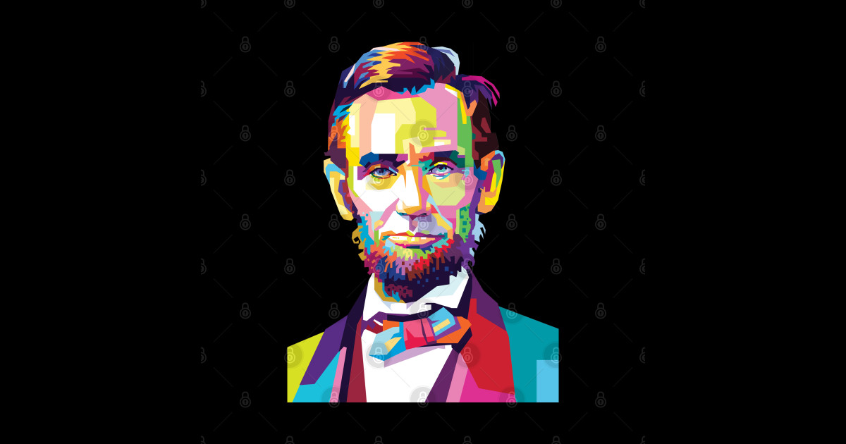 Abraham lincoln in Pop Art - Abraham Lincoln American President ...