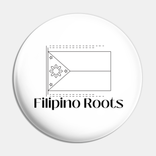 Philippines Flag Filipino Roots Pins and Buttons for Sale | TeePublic