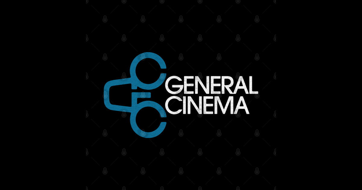 General Cinema Defunct 80s Movie Theatre - General Cinema - Sticker ...