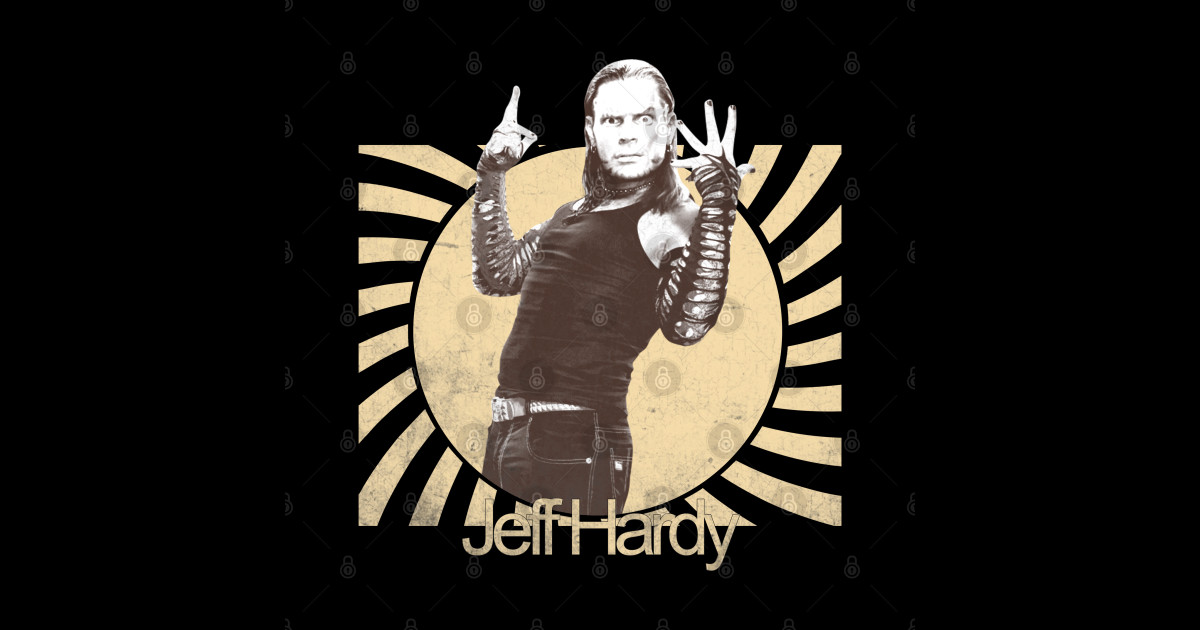 Jeff hardy Art drawing - Art Drawing Jeff Hardy - Sticker | TeePublic