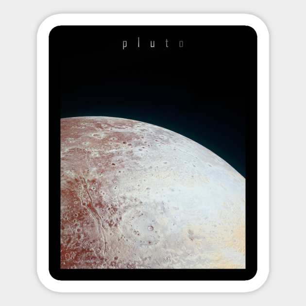 Dwarf Planet Pluto - Pluto - Sticker | TeePublic