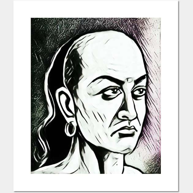 Chanakya Black And white Portrait | Chanakya Artwork 3 - Chanakya ...