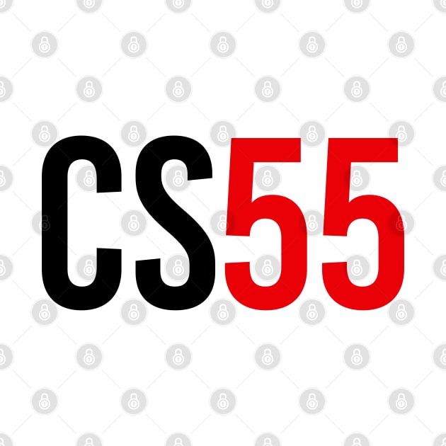 Carlos Sainz 55 - Driver Initials and Number - Carlos Sainz - T-Shirt ...