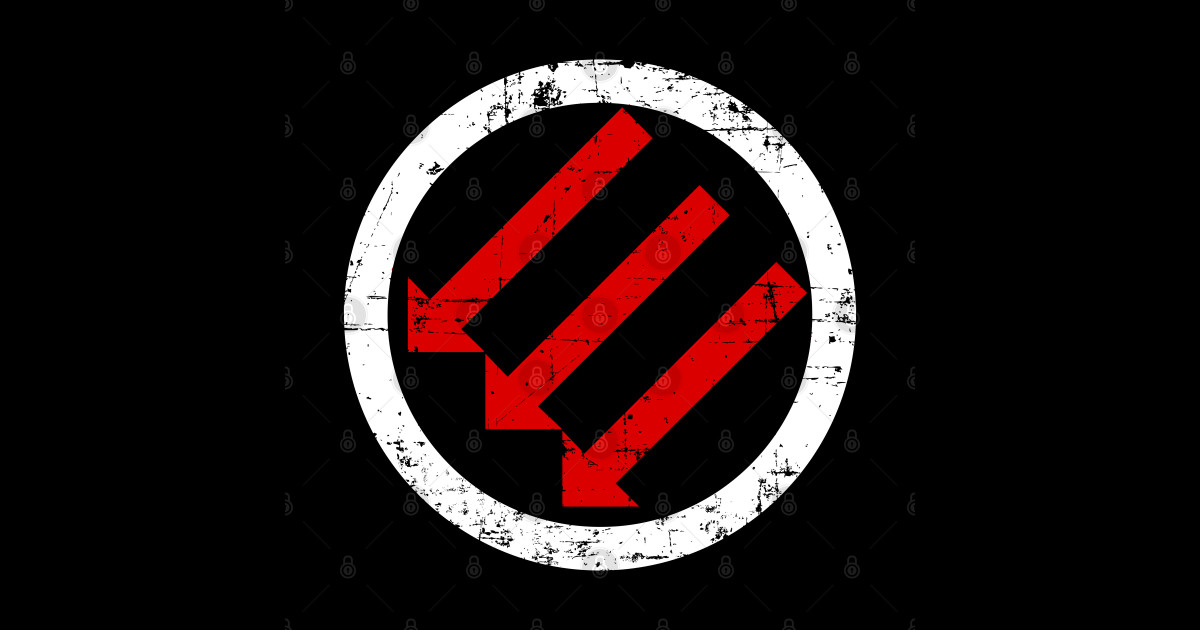 ANTIFA Post-WWII anti-fascism Anti-Fascist Action Anti-racism symbol ...