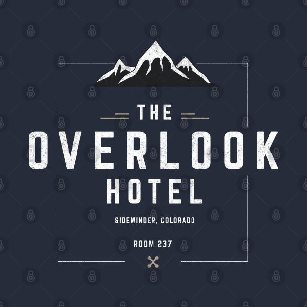 Overlook Hotel modern logo - Overlook Hotel - T-Shirt | TeePublic