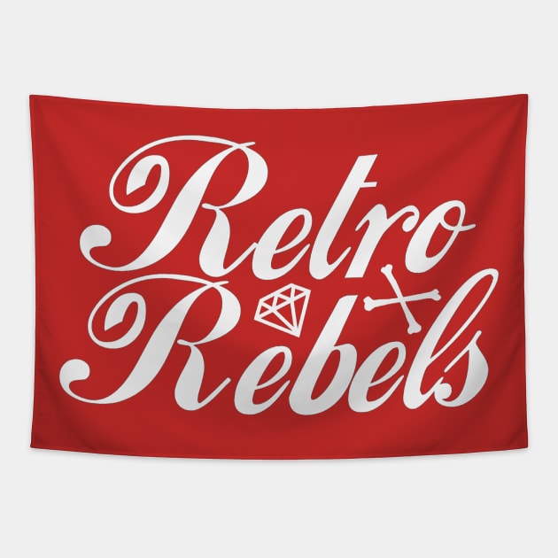 Retro Rebels (Refreshing Logo 1) - Retro - Tapestry | TeePublic