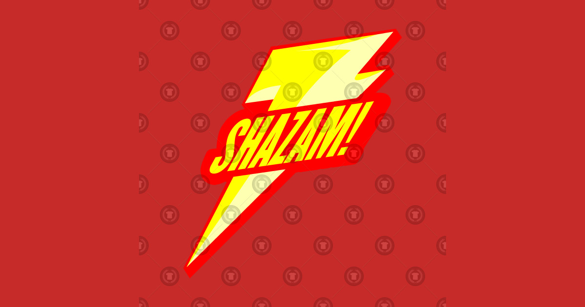 SHAZAM! Classic - Shazam - Sticker | TeePublic