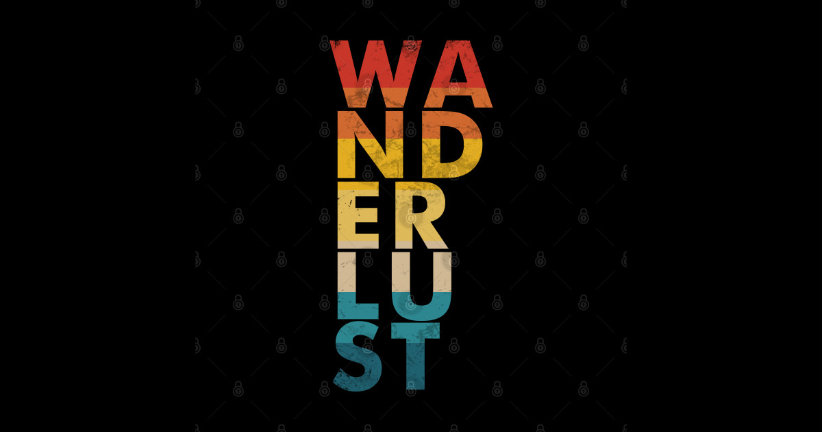 Vintage Wanderlust - Wanderlust - T-Shirt | TeePublic