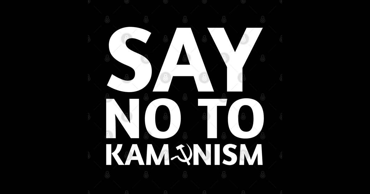 Say-No-To-Kamunism - Say No To Kamunism - Sticker | TeePublic