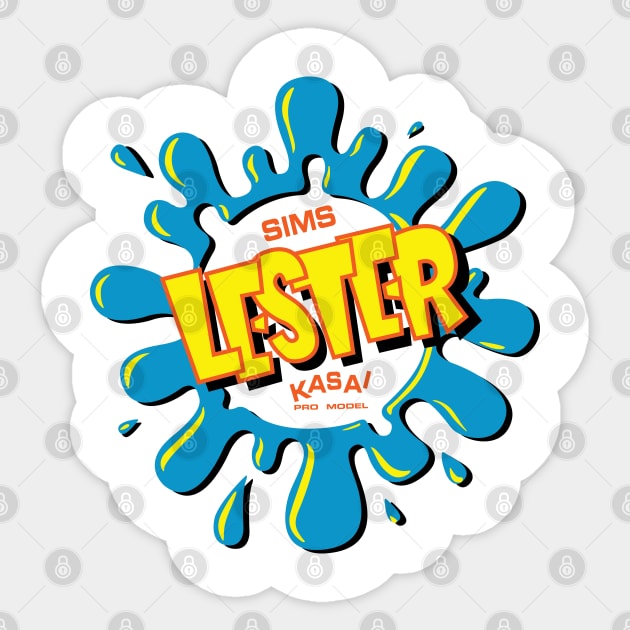 Sims Lester - Skateboarding - Sticker | TeePublic