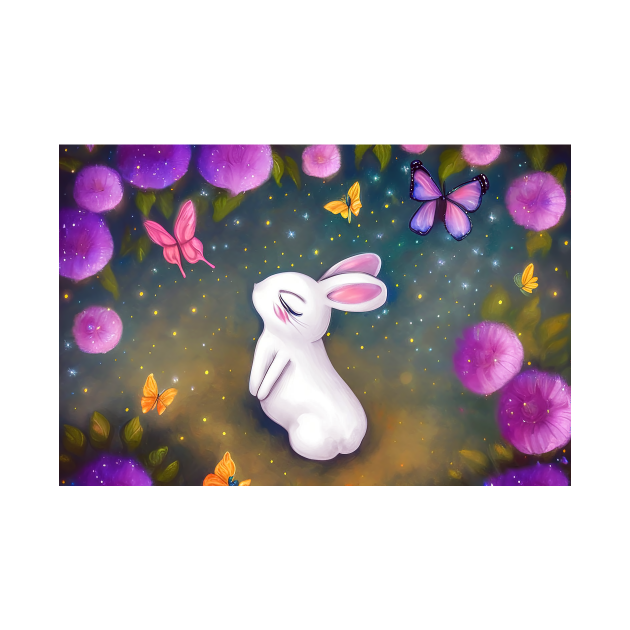bunny firefly - Rabbit - T-Shirt | TeePublic