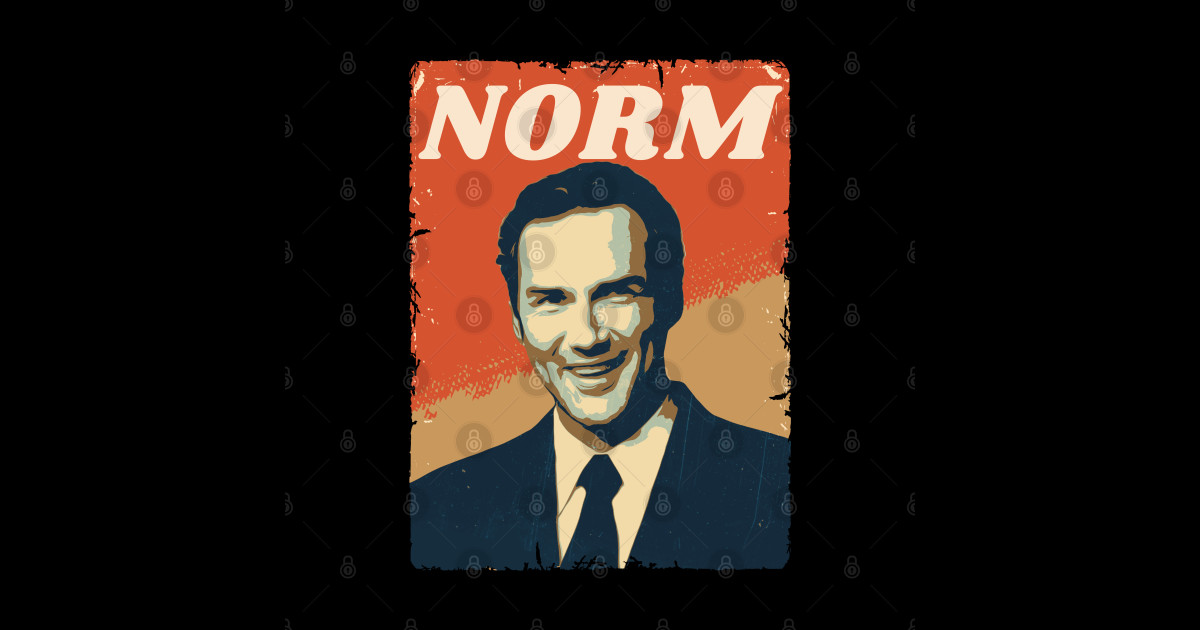 NORM - classic - Norm Macdonald - Sticker | TeePublic