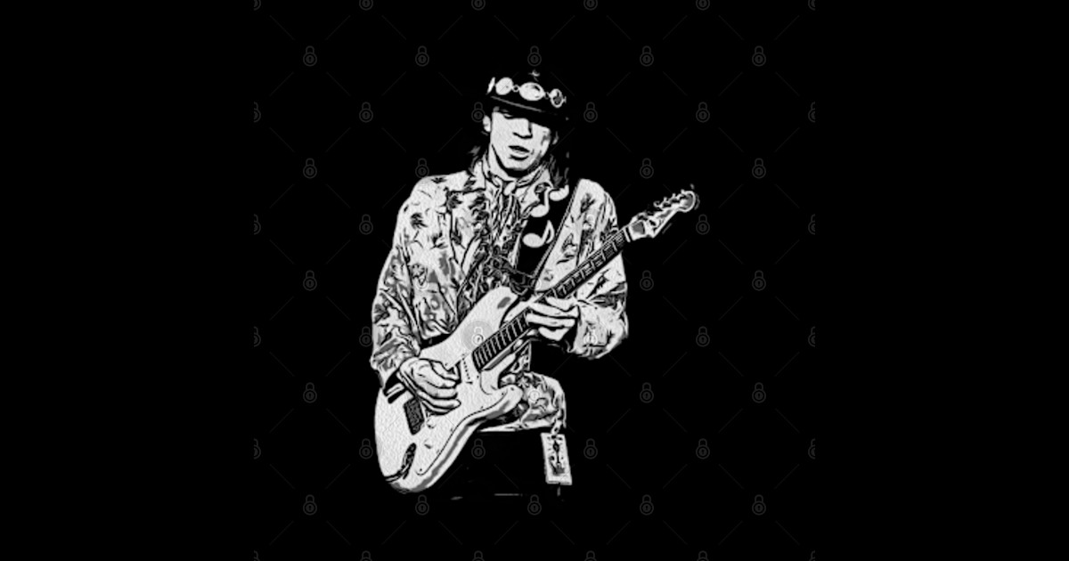 Stevie Ray Vaughan - Stevie Ray Vaughan - Sticker | TeePublic