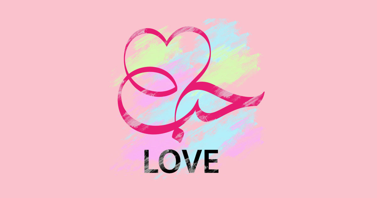 Love in Arabic calligraphy - Arabic Calligraphy Art - T-Shirt | TeePublic